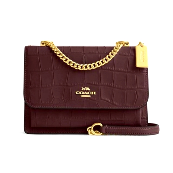 Coach | Bags | New Coach Klare Crossbody Bag In Goldmerlot Style No ...